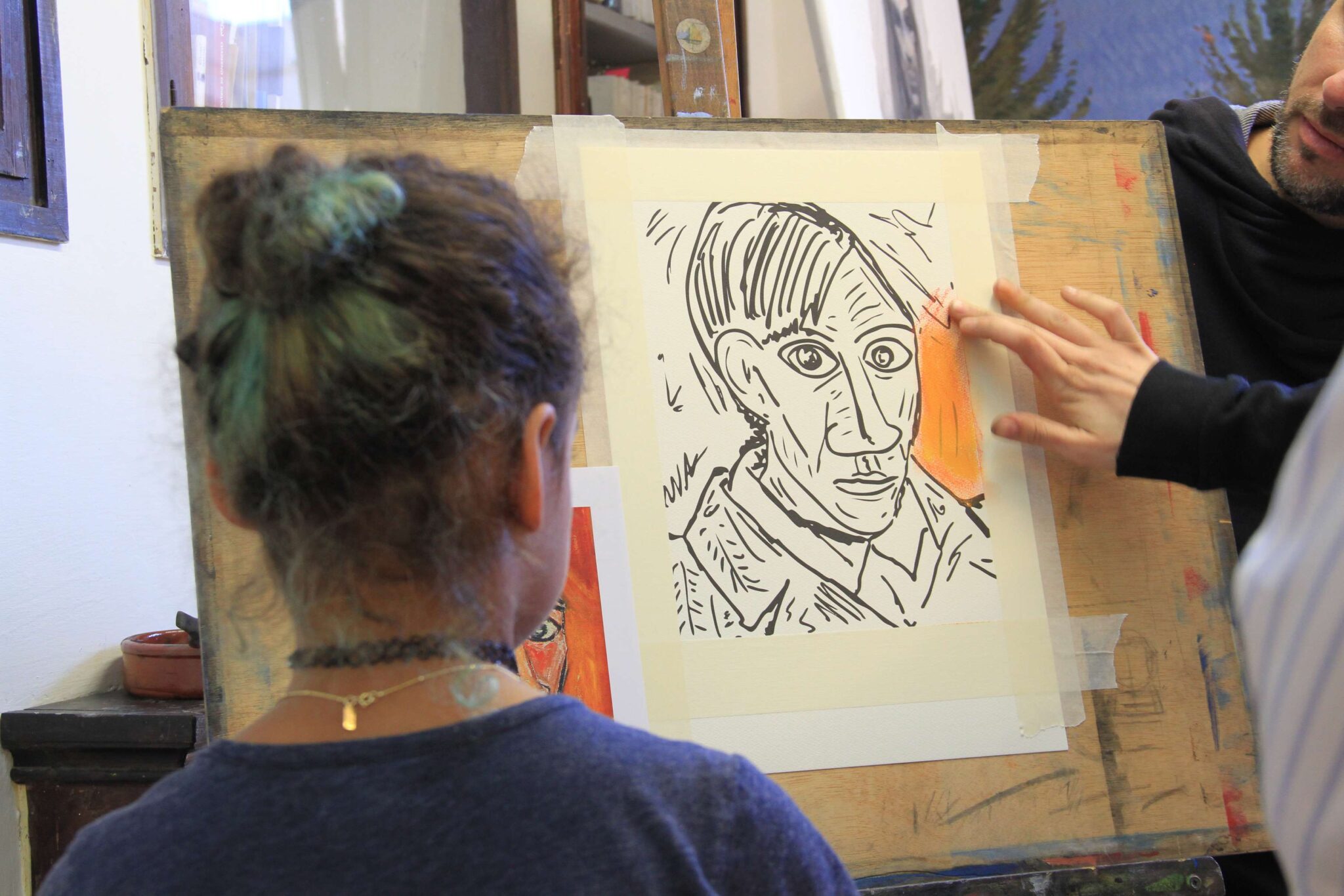 Painting Like Picasso & Museum – Family Twist